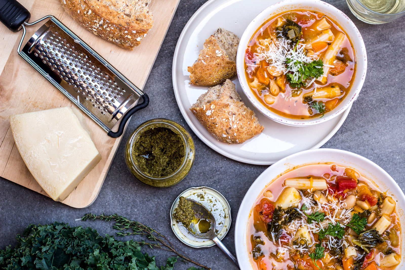 Classic minestrone soup | Olive & Mango