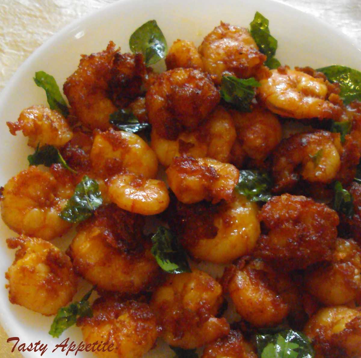 Prawn 65 | Shrimp 65 | Tasty Appetite