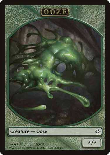 Green Ooze Creature Token | MTG.onl Tokens