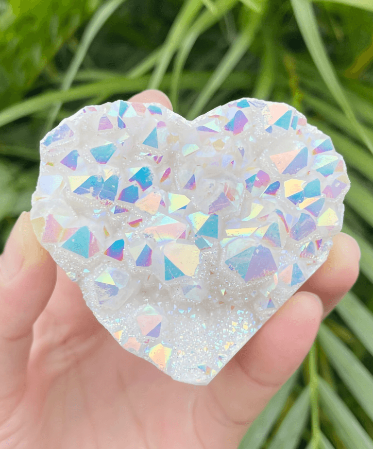 Rainbow Aura Quartz