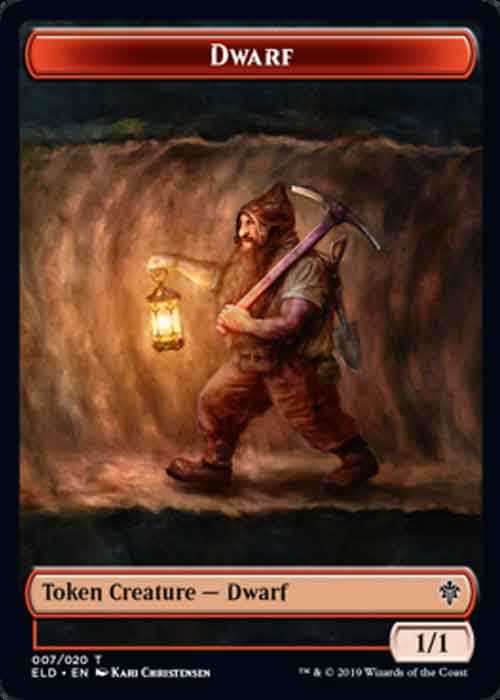 1/1 Red Dwarf Creature Token | MTG.onl Tokens