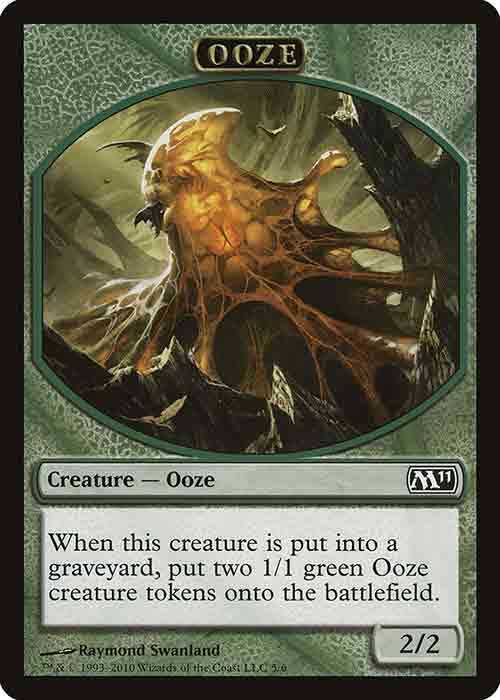 2/2 Green Ooze Creature Token | MTG.onl Tokens