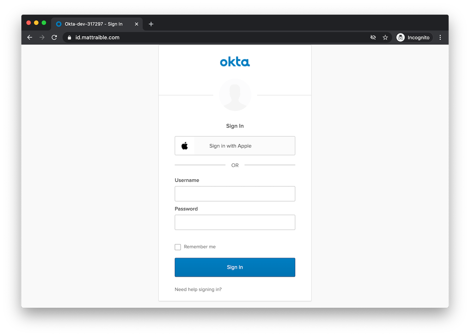 Ionic + Sign in with Apple and Google | Okta Developer
