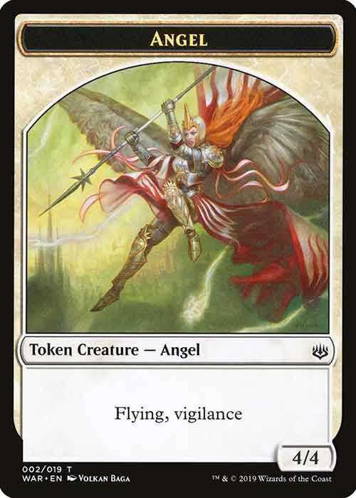 4/4 White Angel Creature Token | MTG.onl Tokens