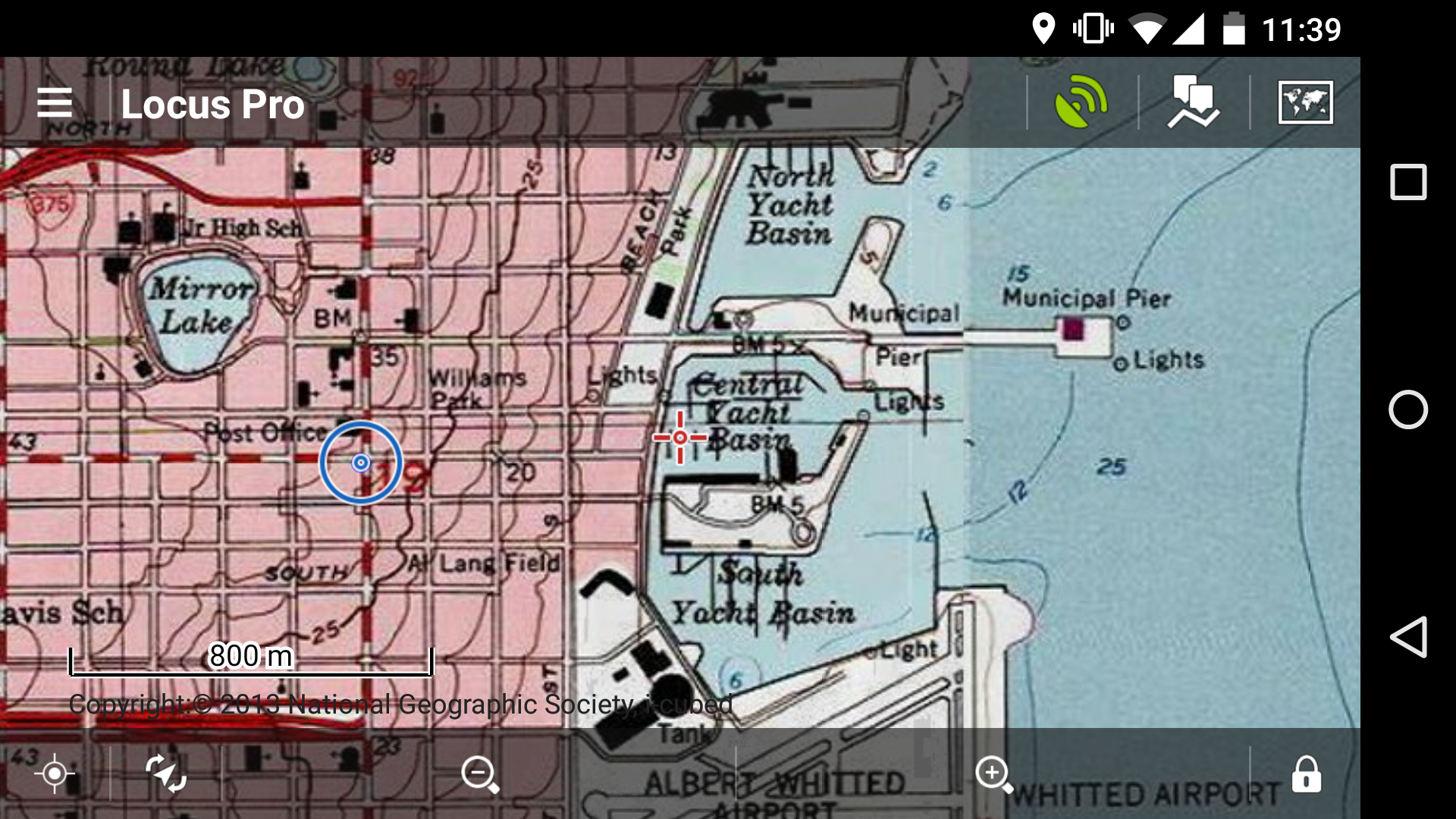 Navigation and Mapping with Locus Map