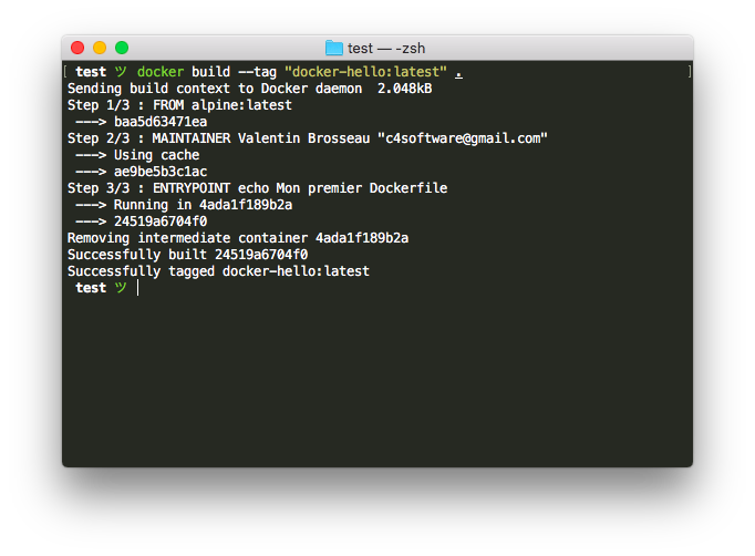 Les Dockerfiles Cours 