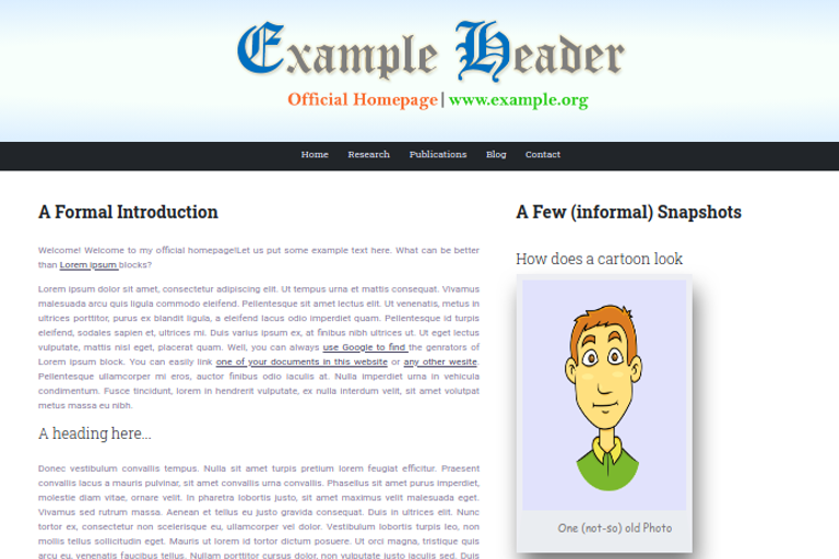 personal | Hugo Themes