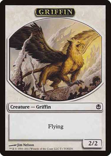 2/2 White Griffin Creature Token | MTG.onl Tokens