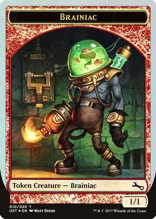 1/1 Red Brainiac Creature Token | MTG.onl Tokens