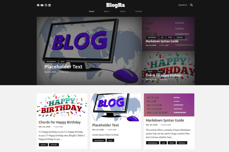 bootstrap | Hugo Themes