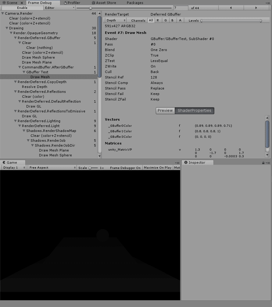 UnityのDeferredでCommandBufferを利用してGBufferをいじってみる | 測度ゼロの抹茶チョコ