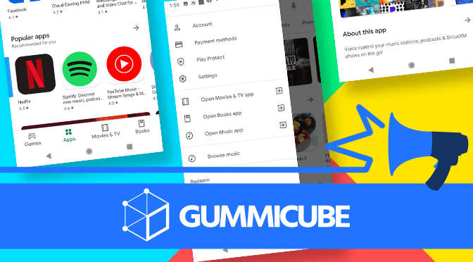 Gummicube Blog - $Google Play Store Updates with New Tabs, Layouts ...