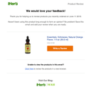 10 Best Order Follow up Email Templates for eCommerce Stores