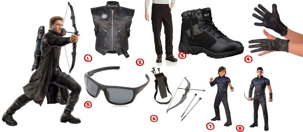 Dress Like the Master Archer Hawkeye Costume for Cosplay & Halloween