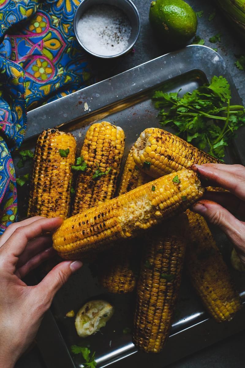 Indian Grilled Spiced Corn (Street Style Bhutta Masala Corn) | Olive ...