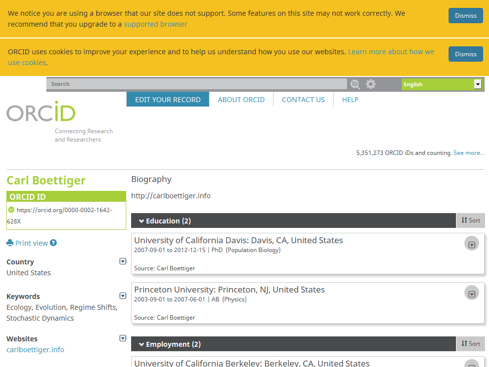 rOpenSci | Distinguish yourself in CRAN person() with ORCID