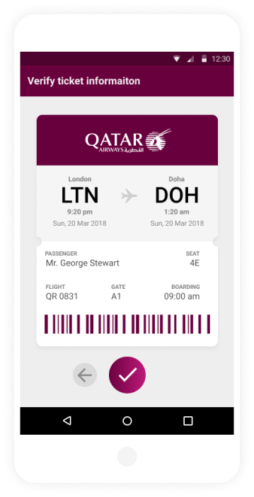 Qatar Airways- UX Design, UI Design, UX/UI, Mobile App | Pixel Wrapped