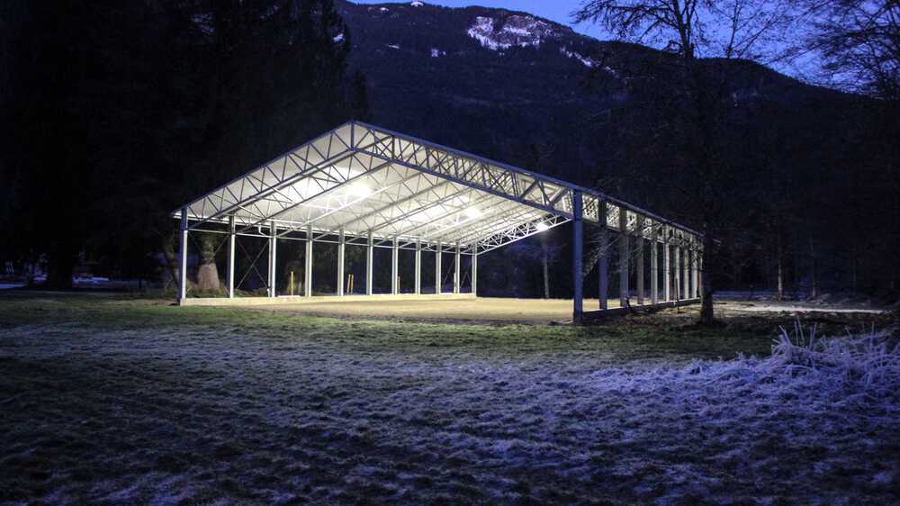 UPPER SQUAMISH, BC | WeCover Custom Fabric Riding Arenas