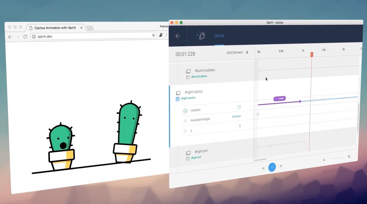 Spirit - Interactive Animation Tool