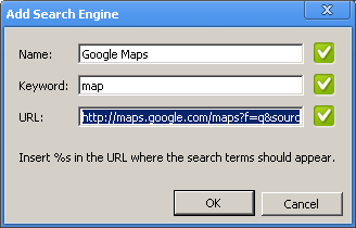 How to add Google Maps as a Chrome search engine · Justin Kelly