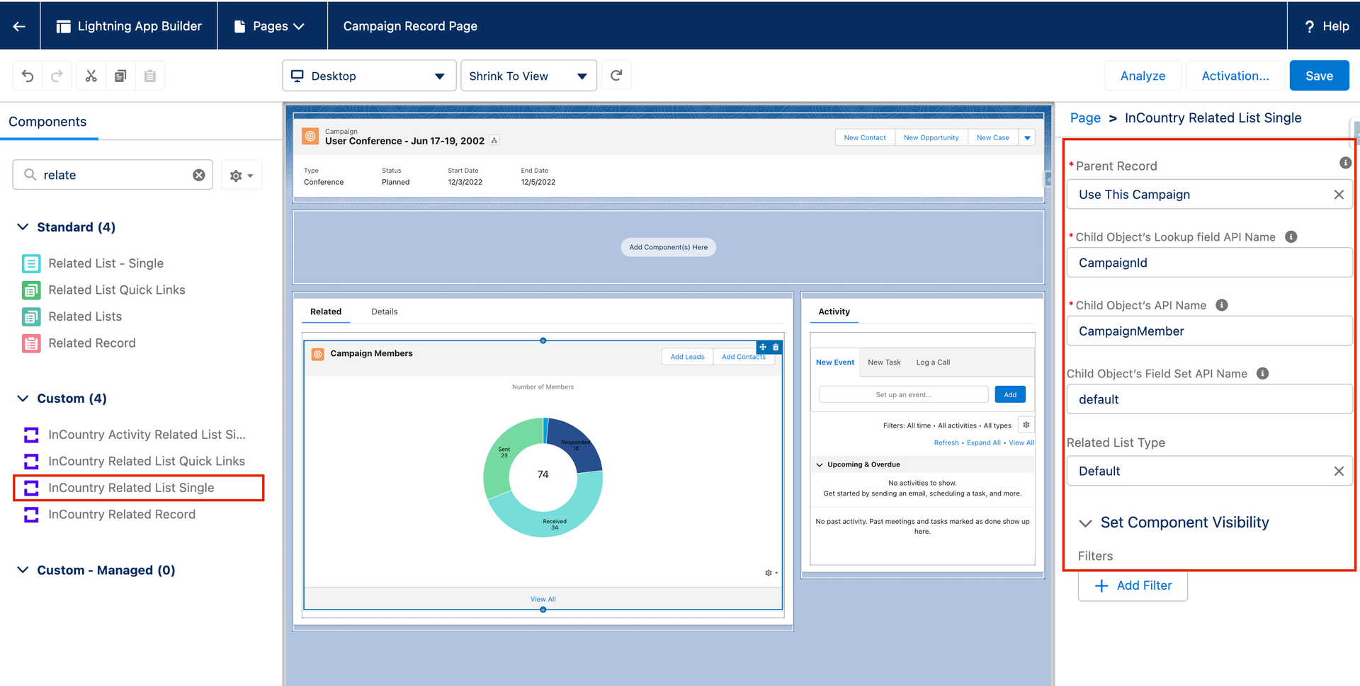 Managing web components - InCountry Docs