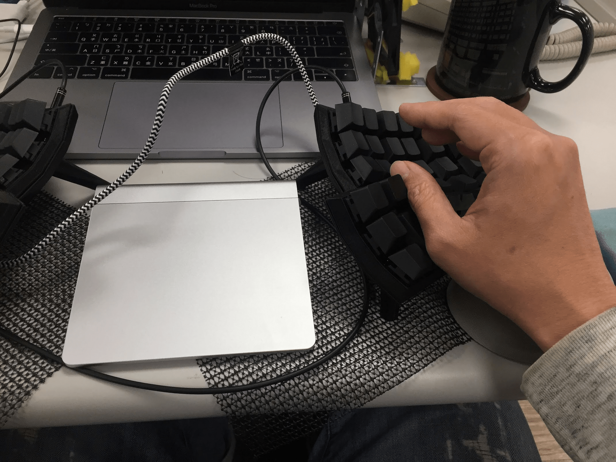 ExDactyl 使用心得分享 - Jack Wu | ErgoKB 人體工學鍵盤