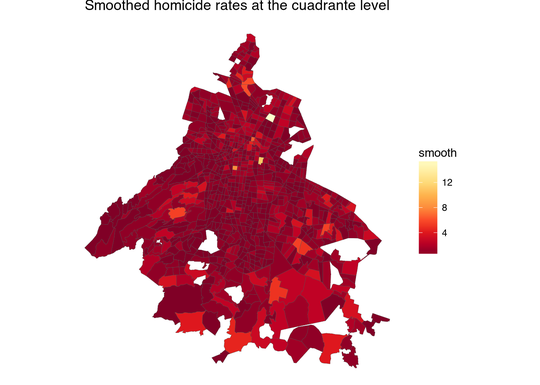 How to create crime maps of Mexico City