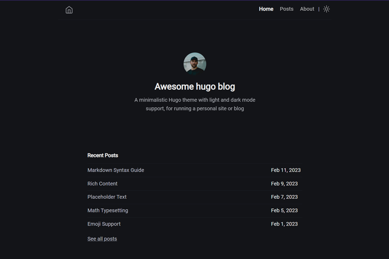 blog | Hugo Themes