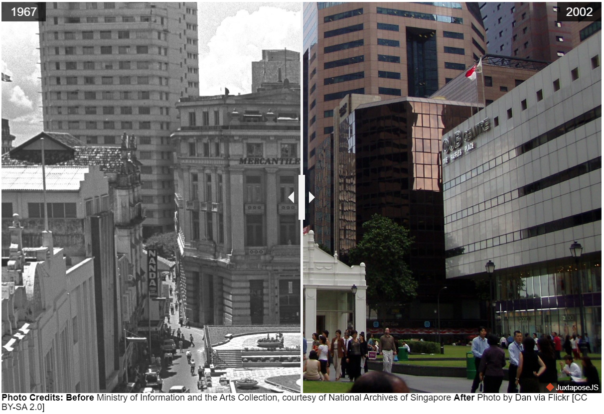 Raffles Place MRT Station Exit A