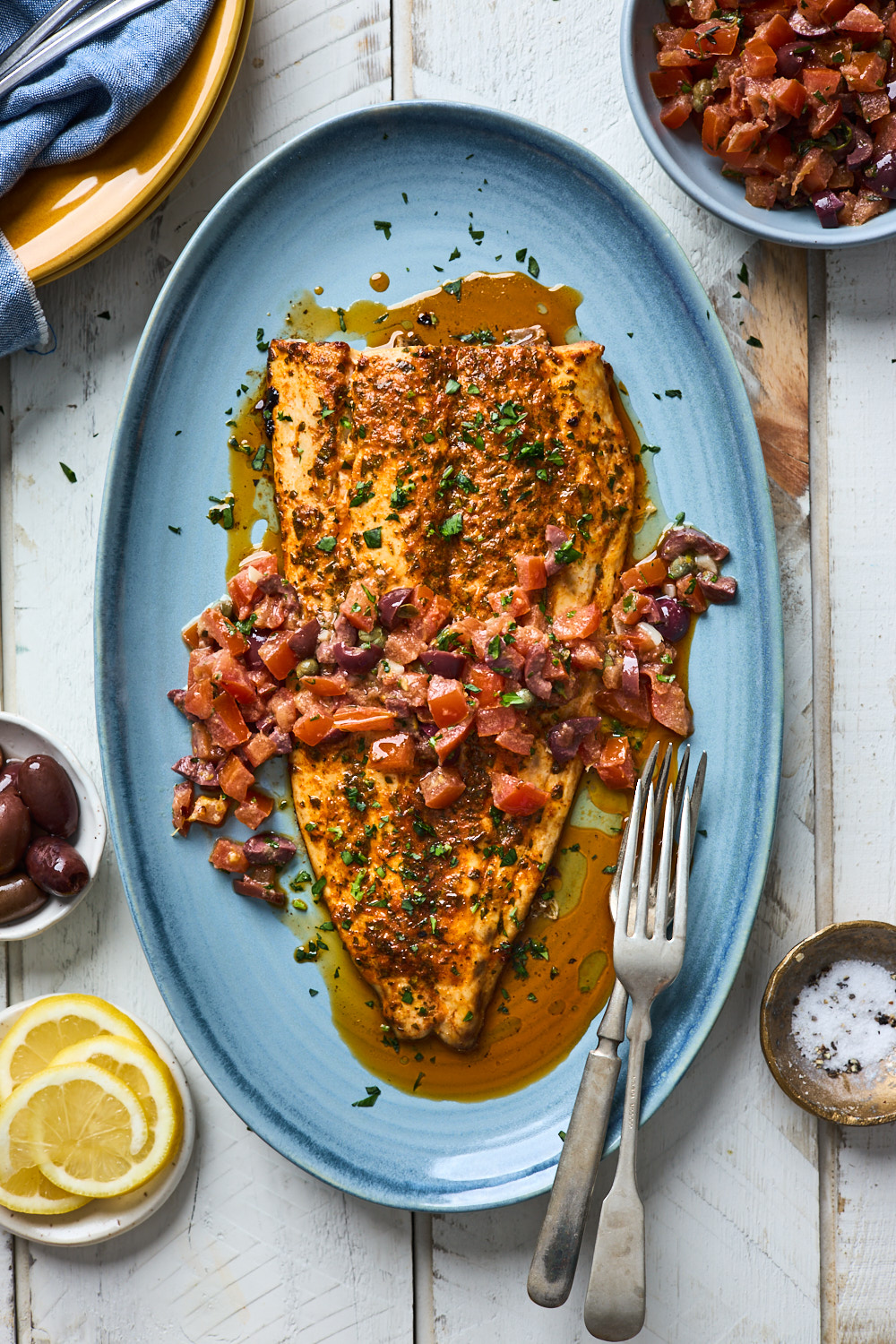 King Fish Roasted In Butter Served With A Delicious Proven ale Sauce