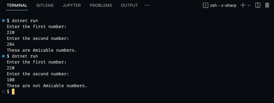 C# program to find Amicable numbers in two ways - CodeVsColor
