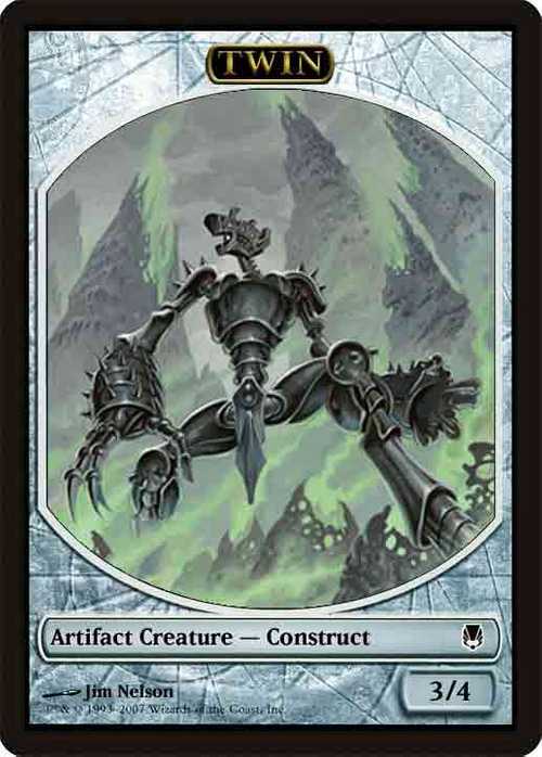 X/X Colorless Twin Artifact Creature Token | MTG.onl Tokens