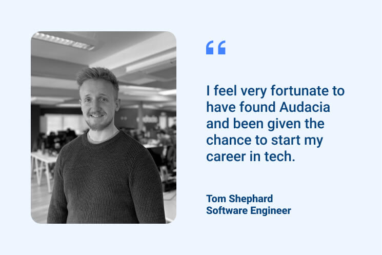 Team Stories: Tom Shephard, Software Engineer | Audacia