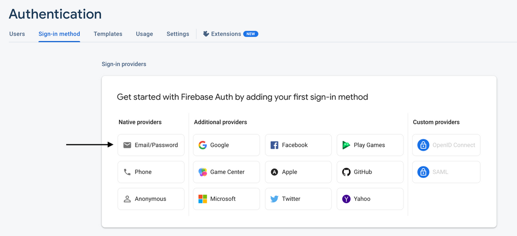 Docusaurus Authentication using Google Firebase