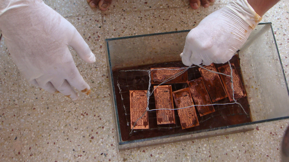 Make PCBs at Home With Toner Transfer Method - EmbedJournal