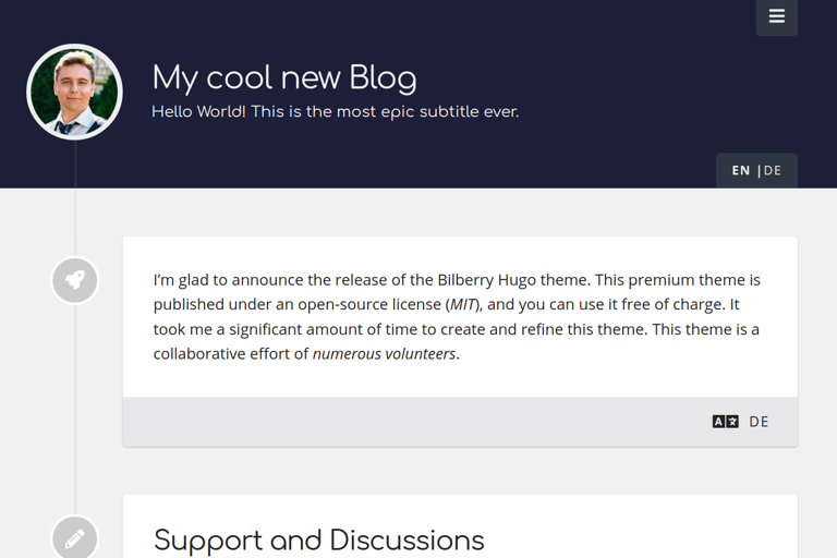 Complete List | Hugo Themes