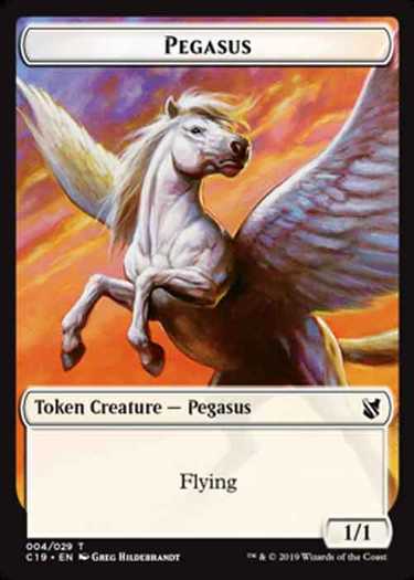 1/1 White Pegasus Creature Token | MTG.onl Tokens