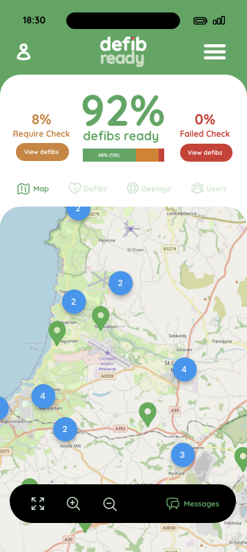 Defib Ready - Defibrillator management made easy