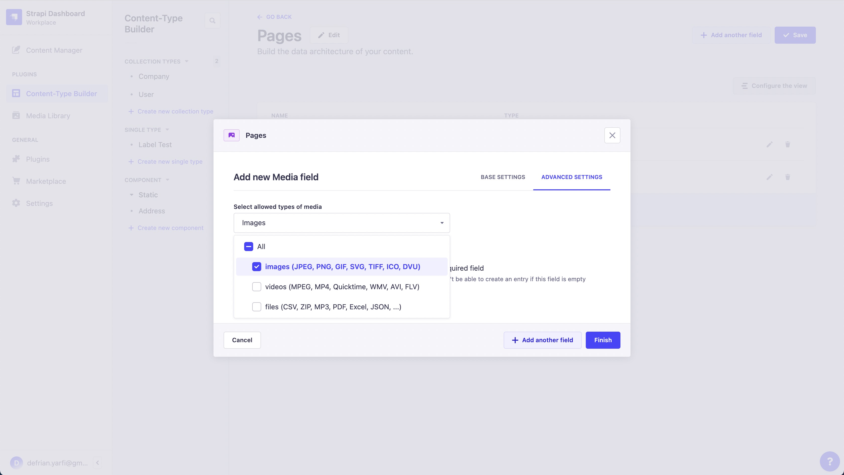 First impression on using Strapi CMS a headless CMS
