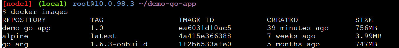 Multi-Stage builds with Docker