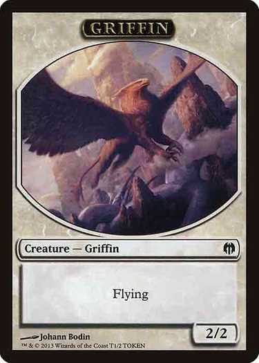 2/2 White Griffin Creature Token | MTG.onl Tokens