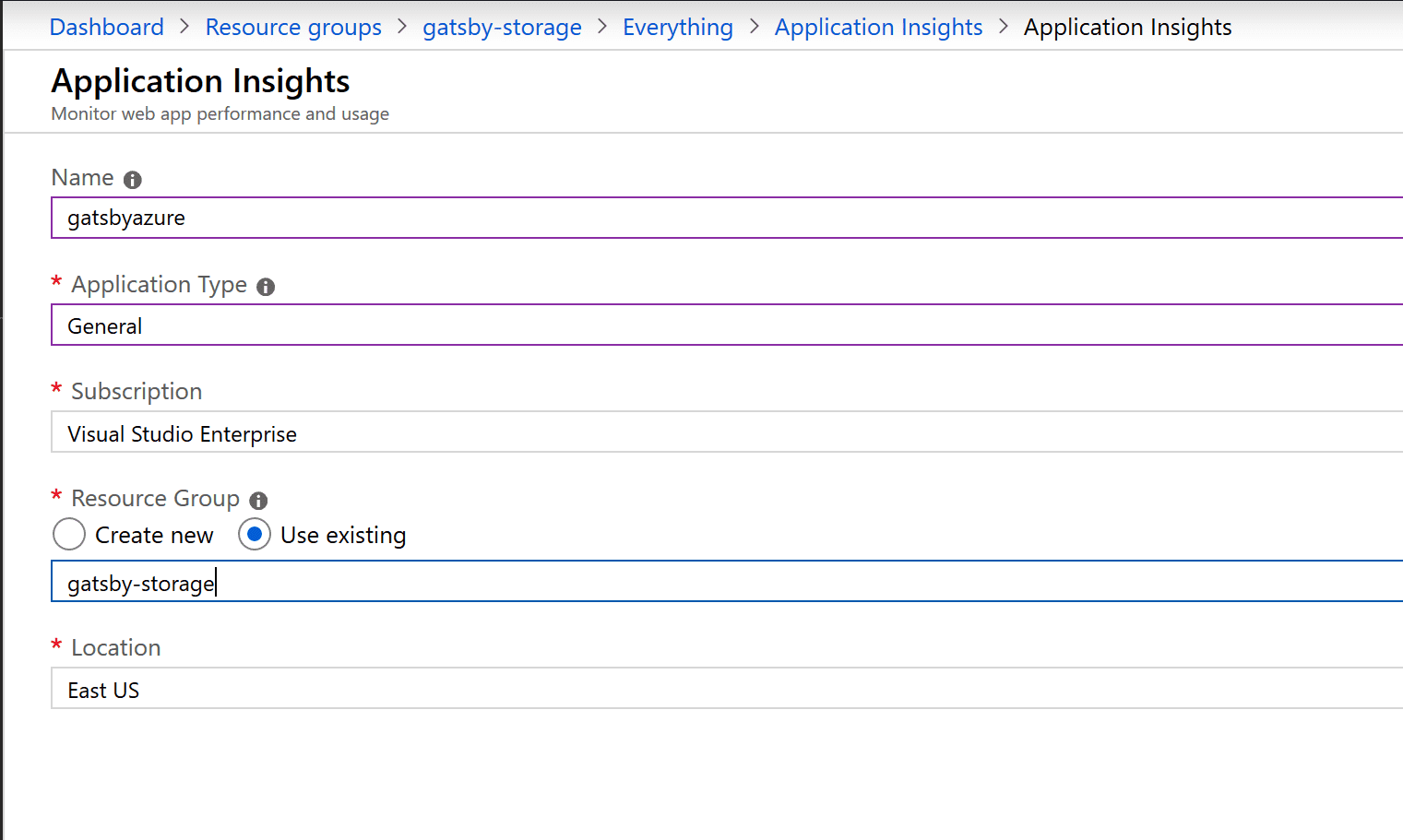 Gatsby with Azure AppInsights | Oliver Coding