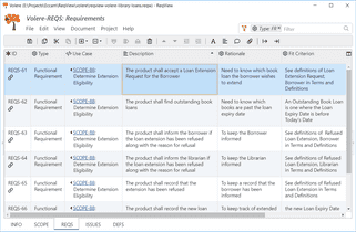 Volere Requirements Specification Template