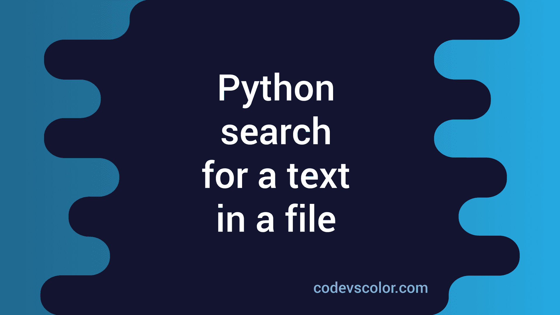 Python Program To Search For A Text In A File CodeVsColor