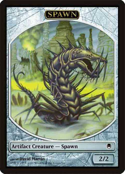 2/2 Colorless Spawn Artifact Creature Token | MTG.onl Tokens