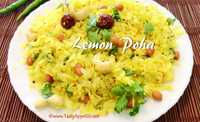Lemon Poha | Tasty Appetite