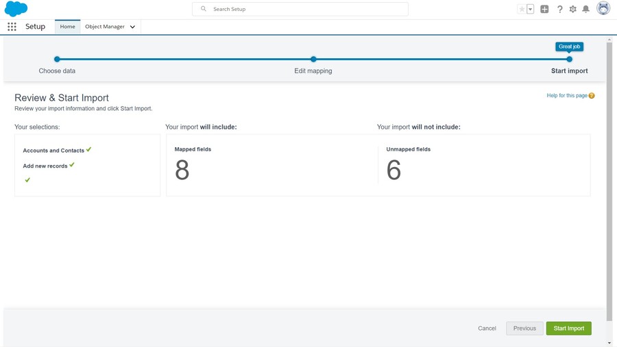 How to import contacts into Salesforce? - Covve