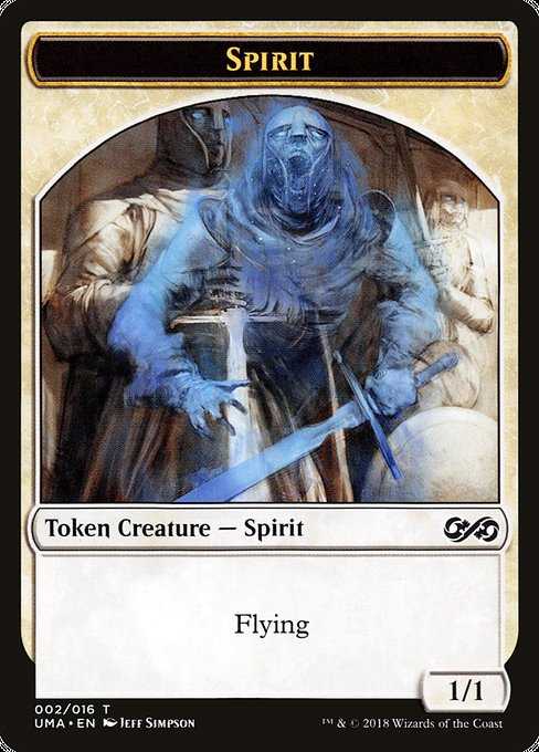 1/1 White Spirit Creature Token | MTG.onl Tokens