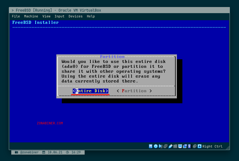 Tutorial FreeBSD : Cara Install FreeBSD 12.2 Stable (VirtualBox) Tutorial FreeBSD : Cara Install FreeBSD 12.2 Stable (VirtualBox)