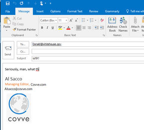 How to Create an Electronic Signature with a Logo in Outlook - Covve